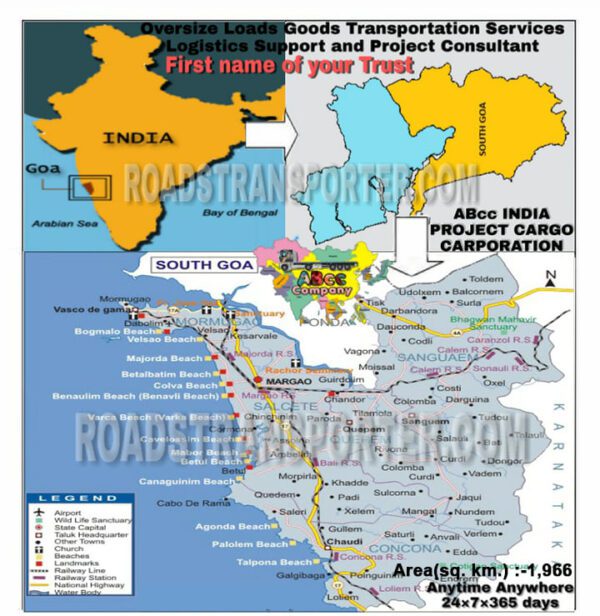 Places to Visit in South Goa 5 to 150 kms for 1 day trip